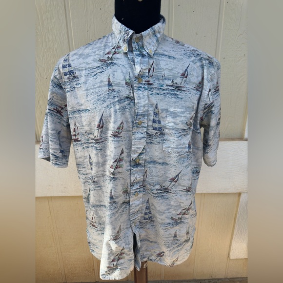 reyn spooner | Shirts | Preowned Reyn Spooner Hawaiian Print Button Up ...